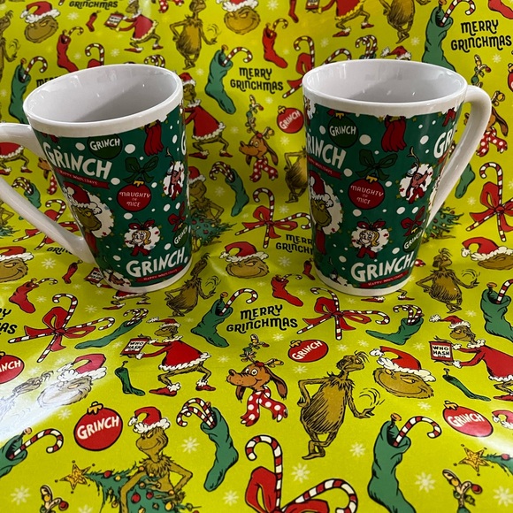 The Grinch | Holiday | Grinch Ceramic Coffee Mug Set Of 2 | Poshmark
